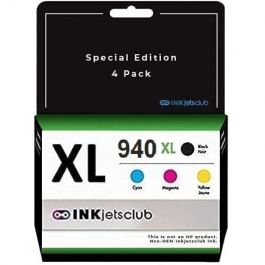 HP 940XL Ink Cartridges, 2-year Shelf-life, 4 Pack | InkjetsClub