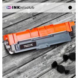 Brother Tn221Bk Black Toner Cartridge |Quick Delivery | InkjetsClub