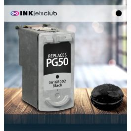 82% Off Canon PG 50 Black Ink Cartridges 616B002 | InkjetsClub