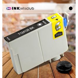 Epson 124 (T124120) Black Inkjet Cartridge. qUICK sERVICE | InkjetsClub