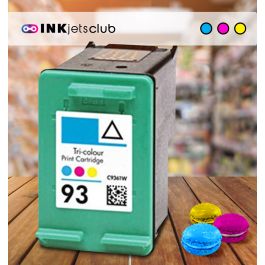 HP 93 (C9361WN) Tri-Color Compatible Inkjet Cartridge HP Printers