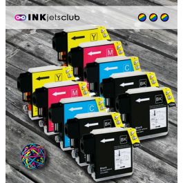 Brother LC65 Ink 10 pack | 100% Quality Assurance | InkjetsClub