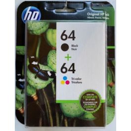 HP 64 Black and Color Inkjet Set| 2 Pack 82% Off Combo Pack On Sale
